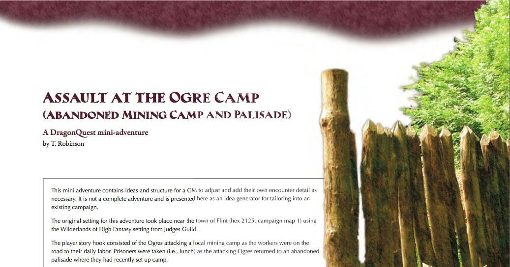 Assault at the Ogre Camp | RPG Item | RPGGeek