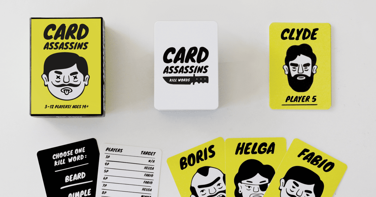 Card Assassins | Board Game | BoardGameGeek