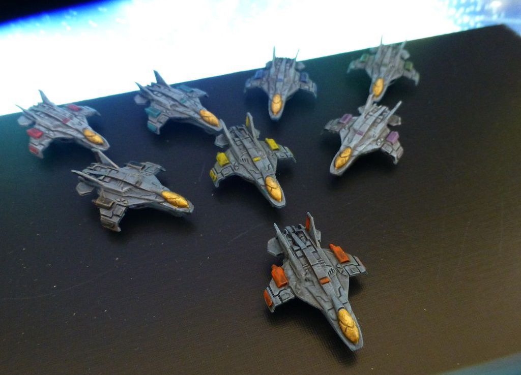 Custom Painted XCOM Aircraft (Interceptors and UFOs) - Pictures | XCOM ...