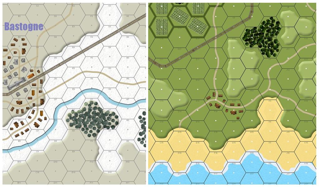 Snow + Beach maps Bundle - Homeland Workshop | DriveThruRPG