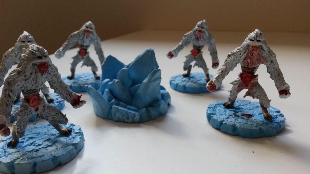 Painted Windwalker faction (and painting tips) | Cthulhu Wars ...