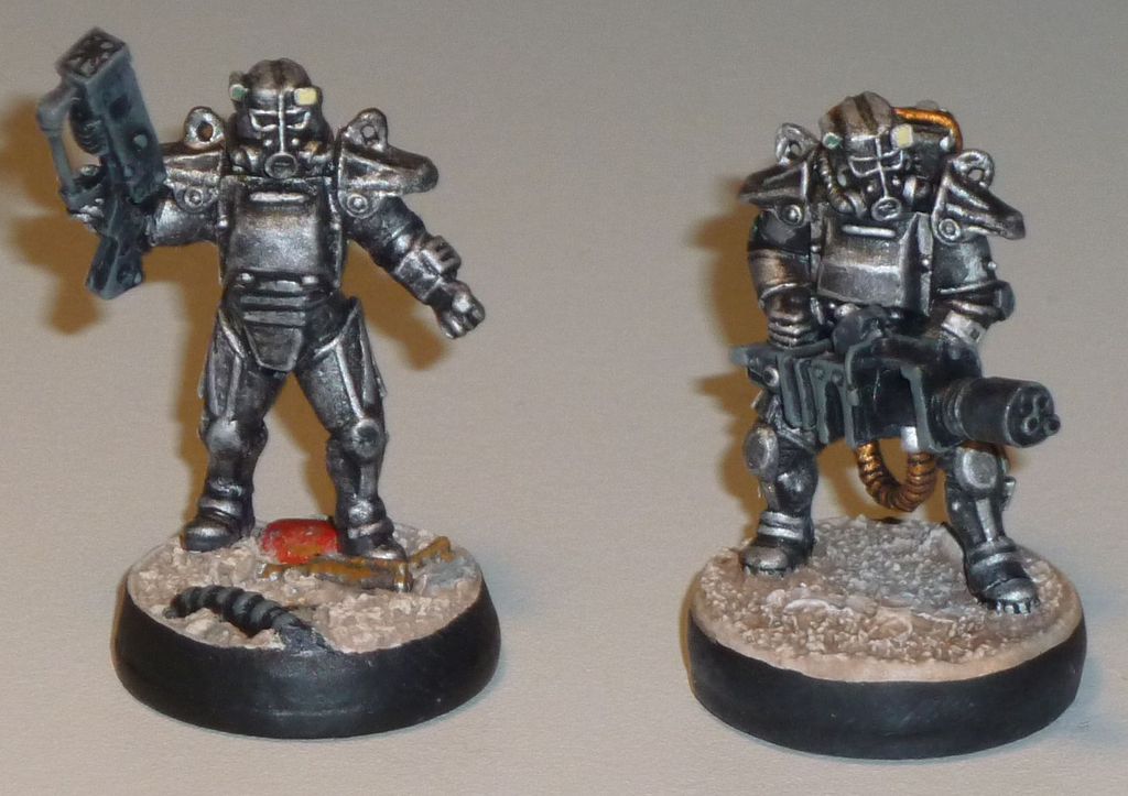 Fallout Figures - PAINTED AND BASED | Defenders of the Last Stand ...