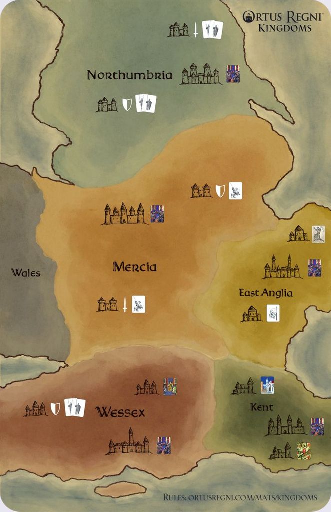 Ortus Regni - Kingdoms map (preview) | Ortus Regni | BoardGameGeek