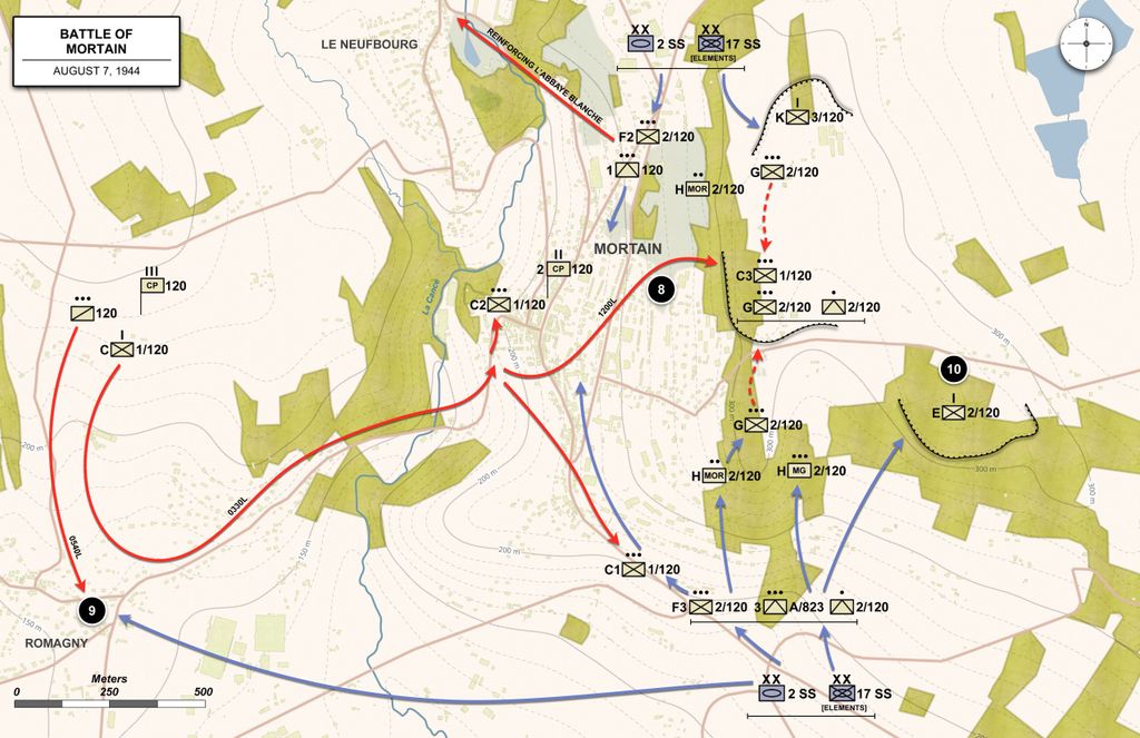 Battle of Mortain map review request | Wargames | BoardGameGeek