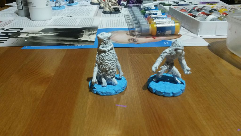 Painted Windwalker faction (and painting tips) | Cthulhu Wars ...