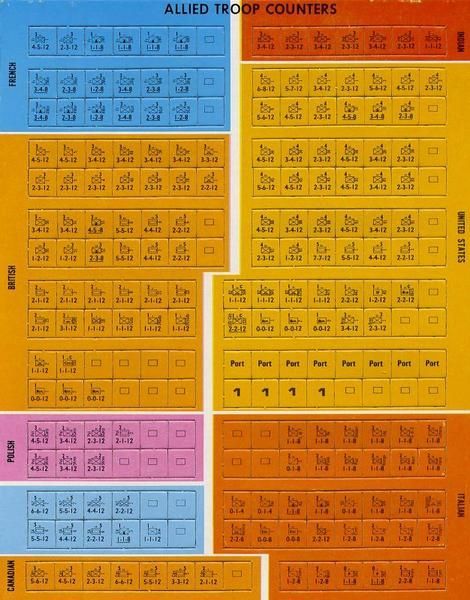 Favorite Wargame Counters | Wargames | BoardGameGeek
