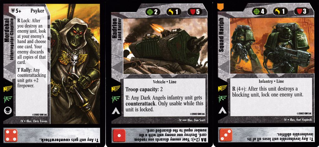 Analysis: Space Marine Fleet Cards | Warhammer 40,000 Collectible Card ...