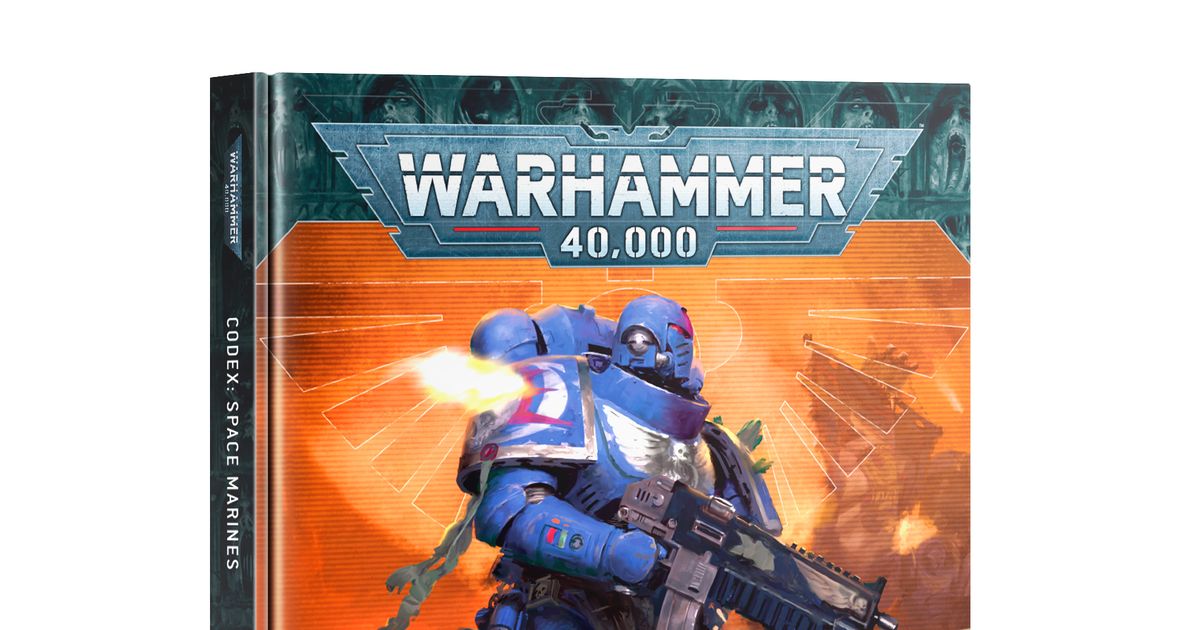 Warhammer 40,000 (Tenth Edition): Codex – Space Marines | Board Game ...