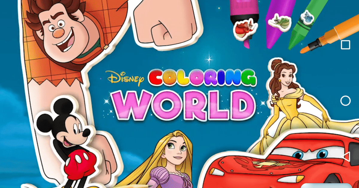 Disney Coloring World | Video Game | VideoGameGeek