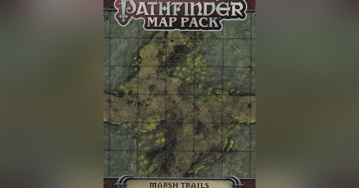 Pathfinder Map Pack: Marsh Trails | RPG Item | RPGGeek