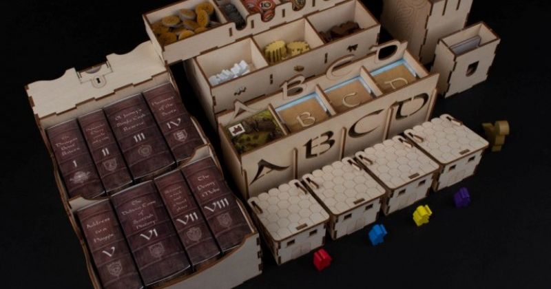 Glen More II: Chronicles – Laserox Organizer | Board Game Accessory | BoardGameGeek