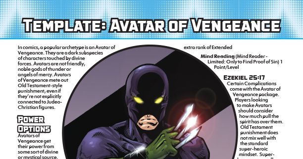Template: Avatar of Vengeance | RPG Item | RPGGeek