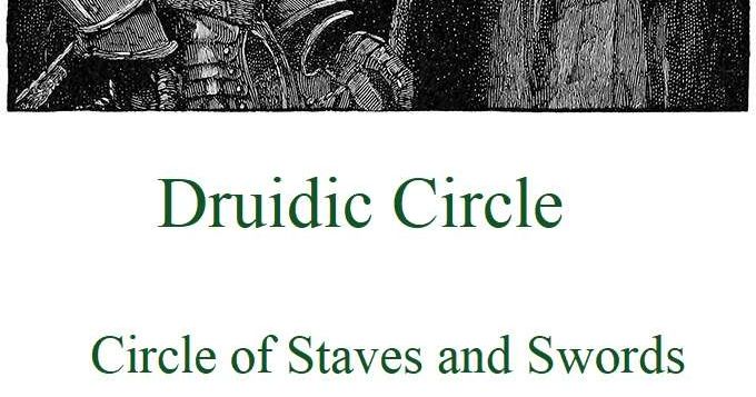 Druid Circle: Circle of Staves and Swords | RPG Item | RPGGeek
