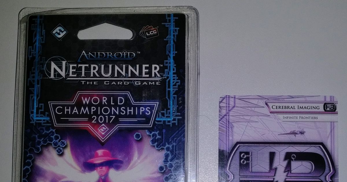 Android: Netrunner – 2017 World Championships Corporation Deck: Cerebral Imaging | Board Game ...