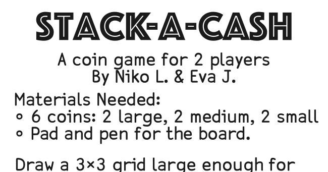 Stack-a-Cash | Board Game | BoardGameGeek