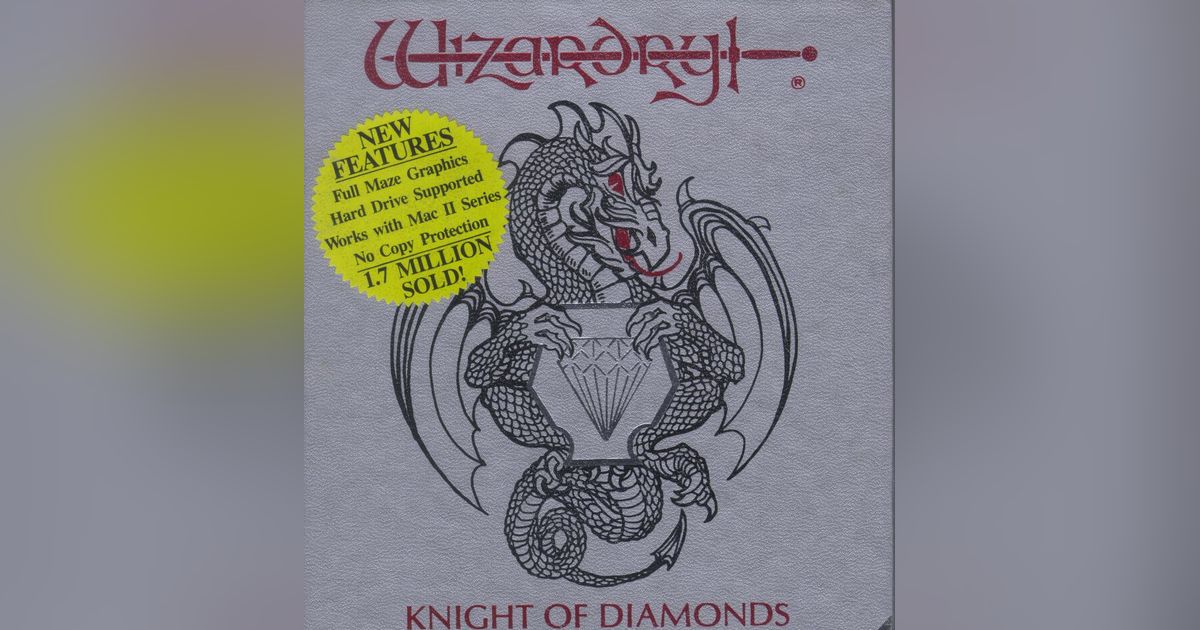 Wizardry: The Knight of Diamonds – The Second Scenario | Video Game ...
