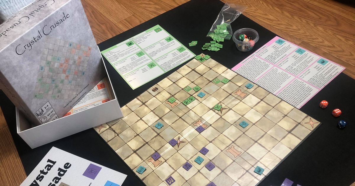 Crystal Crusade | Board Game | BoardGameGeek