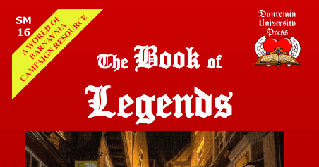 The Book of Legends | RPG Item | RPGGeek