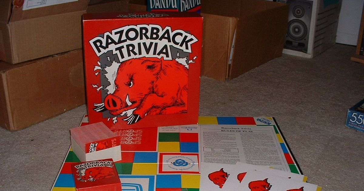 Razorback Trivia | Board Game | BoardGameGeek
