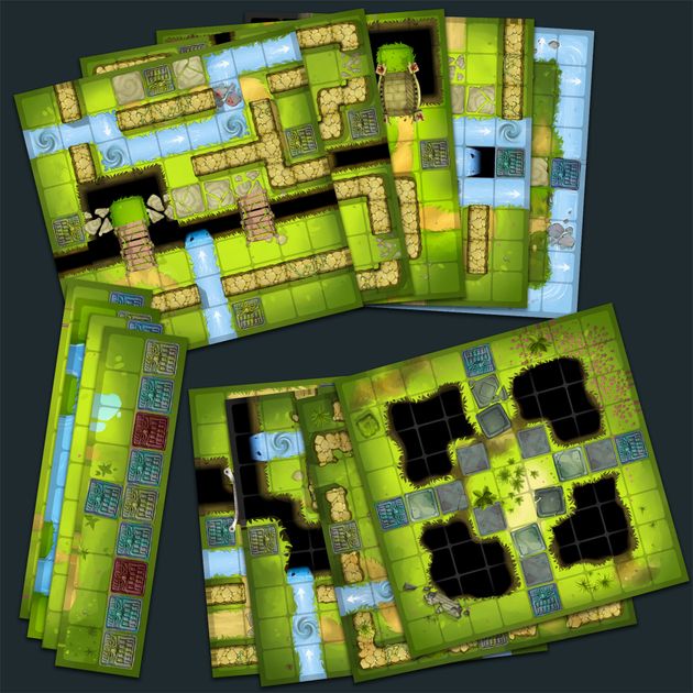 Quodd Heroes: Modular Game Boards | Board Game | BoardGameGeek