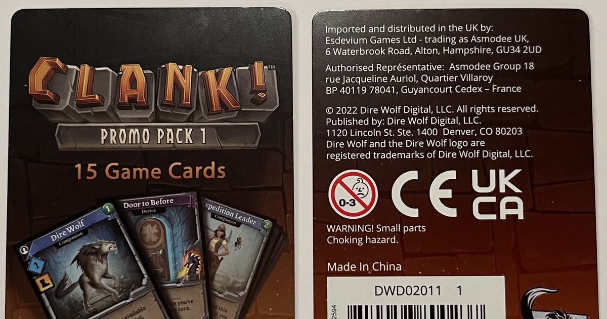 Clank!: Promo Pack 1 | Board Game | BoardGameGeek