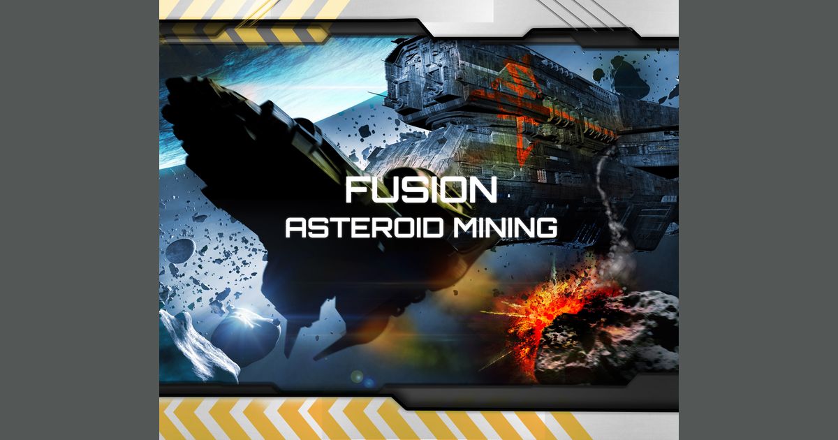 Colour Letter Format tiles and tokens | FUSION: Asteroid Mining