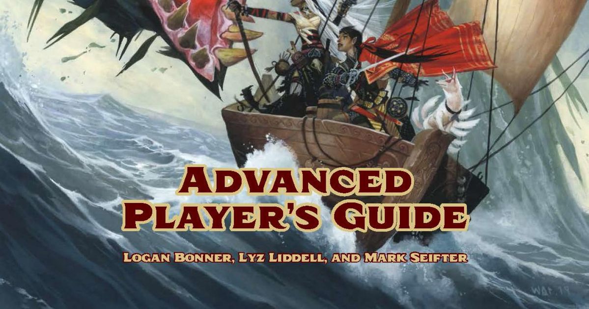 Advanced Player's Guide (PF2) | RPG Item | RPGGeek