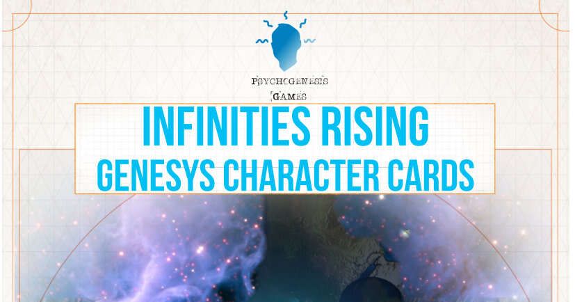 Infinities Rising Genesys Character Cards: Rules and Setting Guide ...