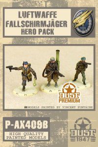 Dust 1947: Luftwaffe Fallschirmjäger Hero Pack | Board Game | BoardGameGeek