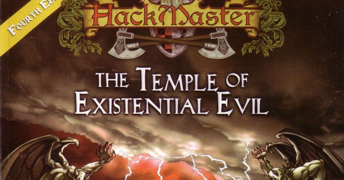 T1-4: The Temple of Existential Evil | RPG Item | RPGGeek