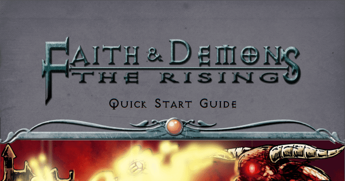 Faith & Demons: The Rising – Quick Start Guide | RPG Item | RPGGeek