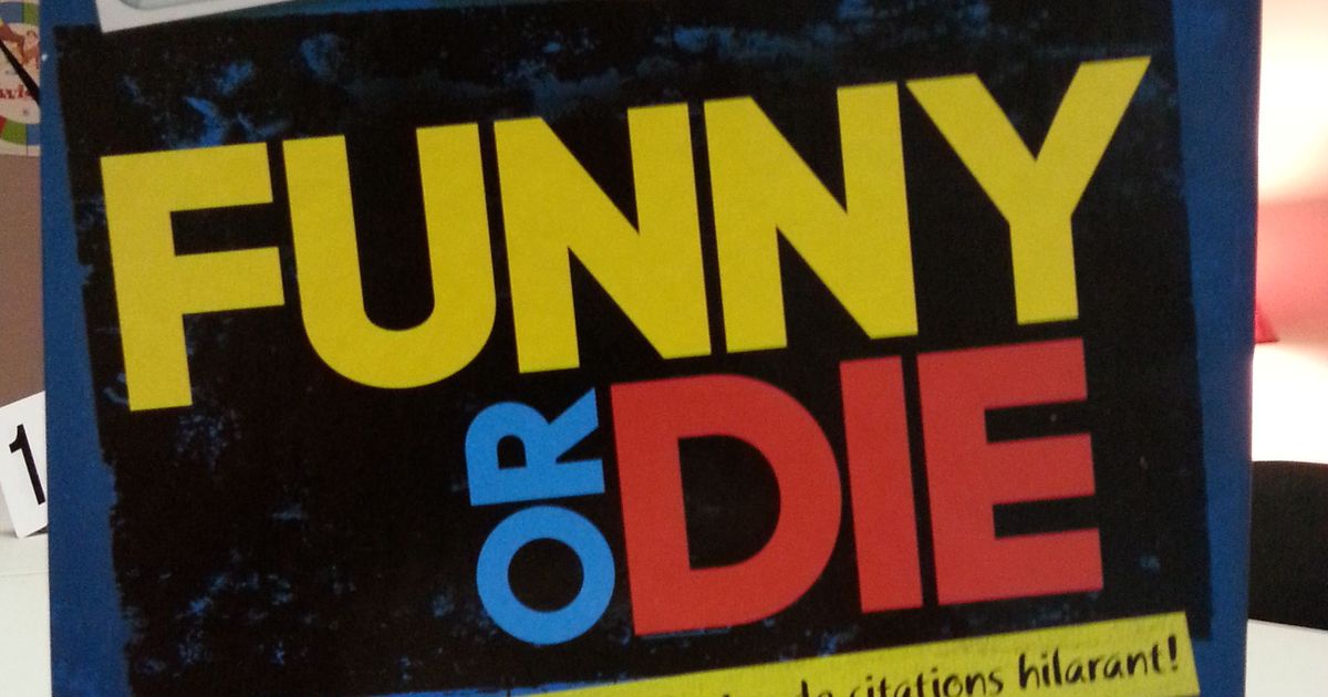 Funny or Die | Board Game | BoardGameGeek