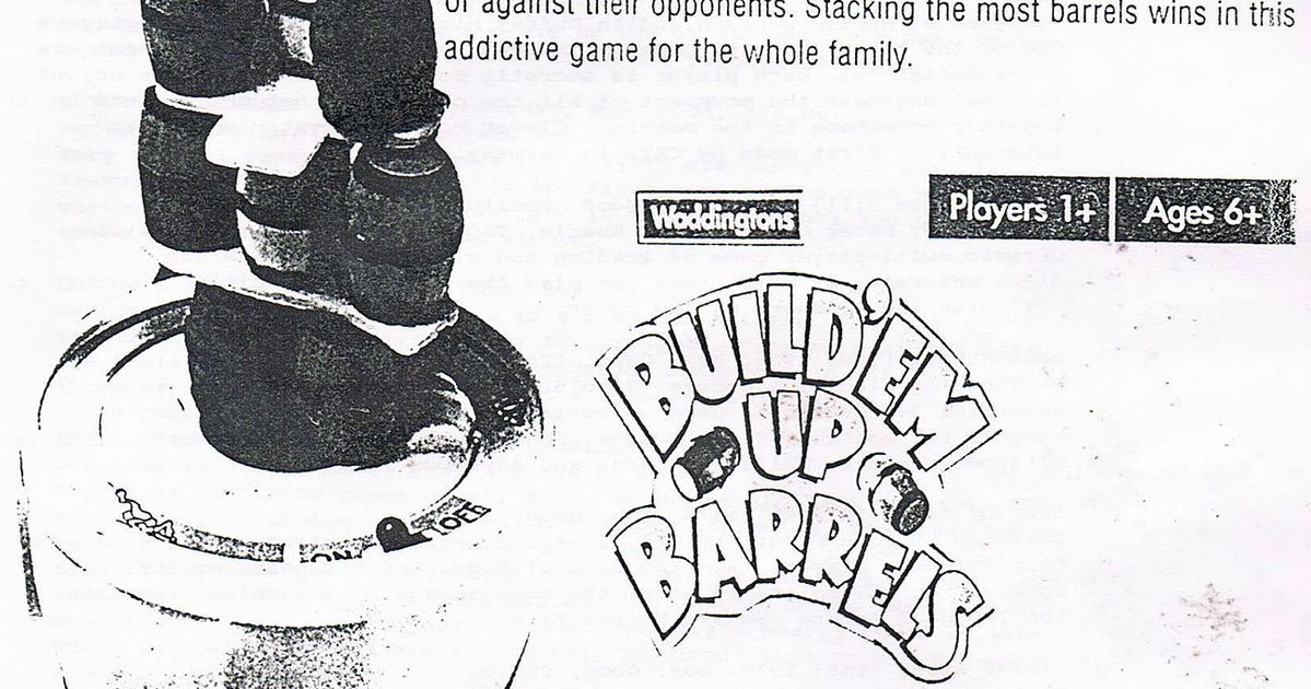 Build'em Up Barrels | Board Game | BoardGameGeek