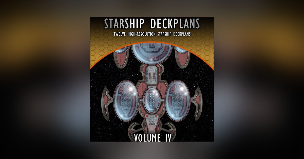 Starship Deckplans: Volume IV | RPG Item | BoardGameGeek