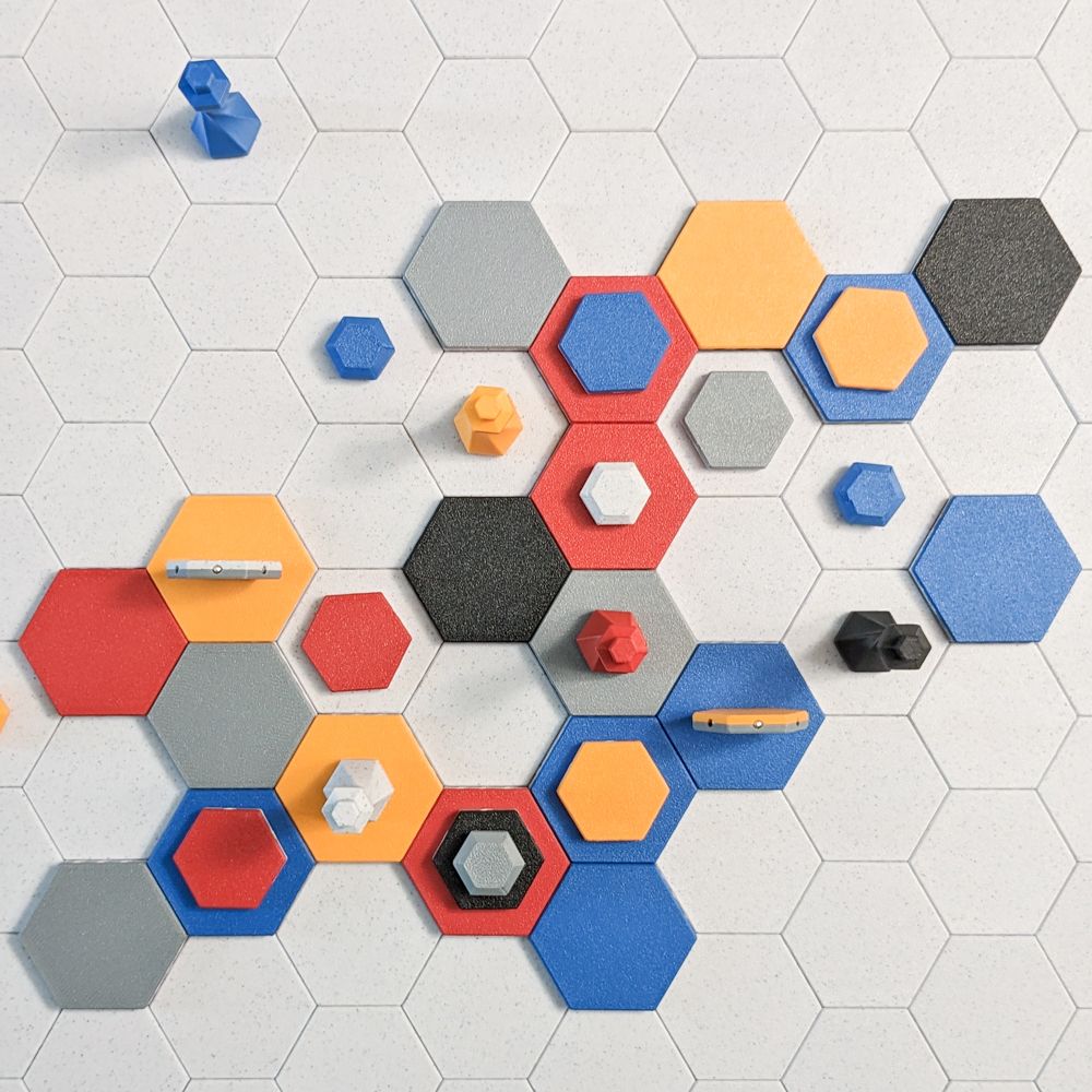 Magnetic Modular Multi-Use Game Board