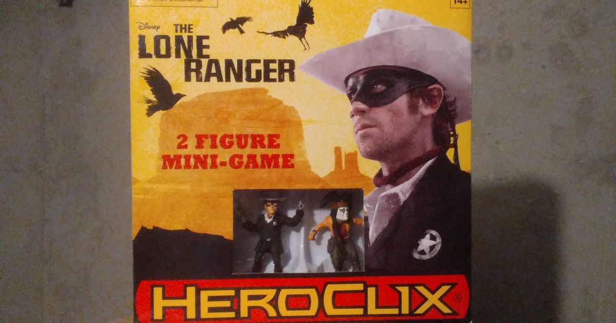 HeroClix: The LoneRanger Mini-Game | Board Game | BoardGameGeek
