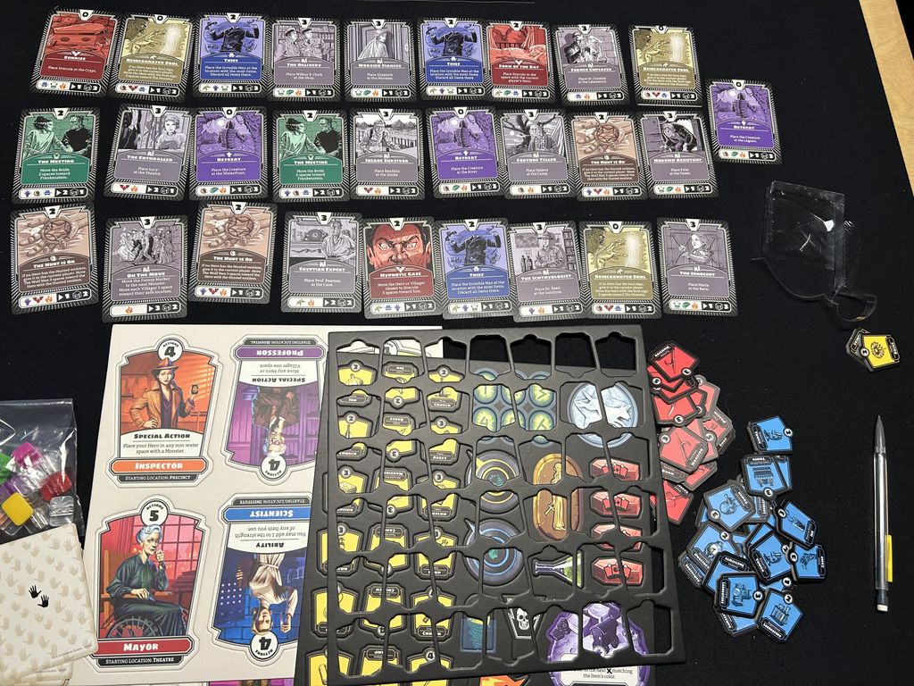 Looking for a List of the Monster Cards | Horrified