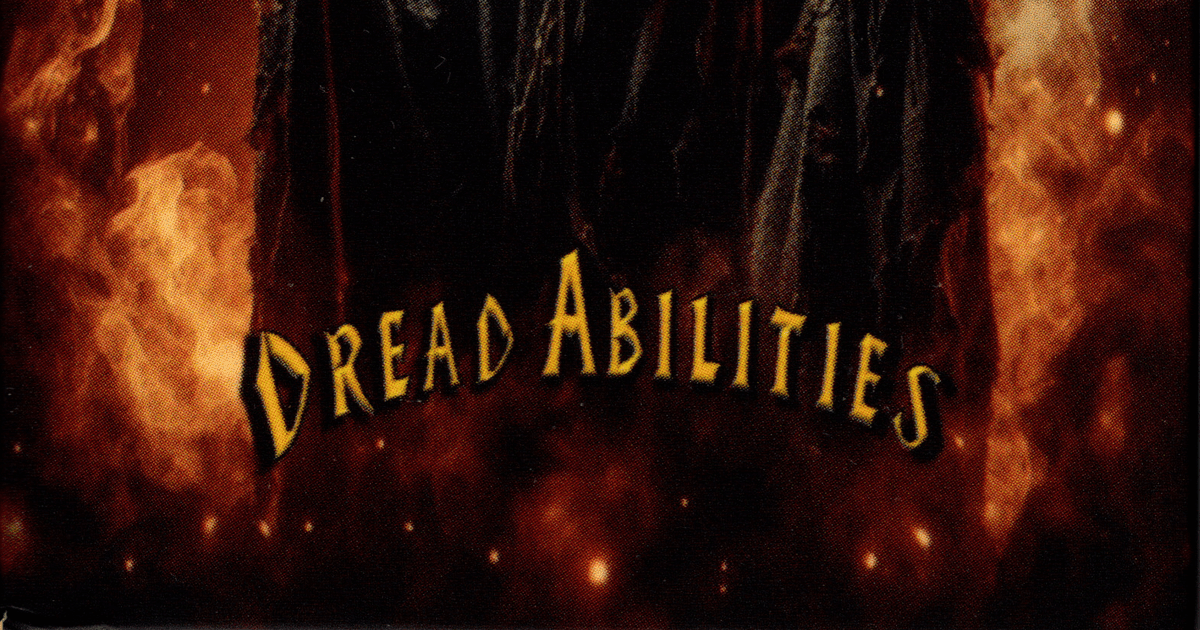 Dread Abilities | Board Game | BoardGameGeek