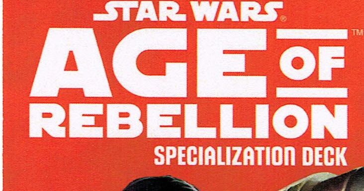 Age of Rebellion Specialization Deck: Ace Gunner | RPG Item | BoardGameGeek