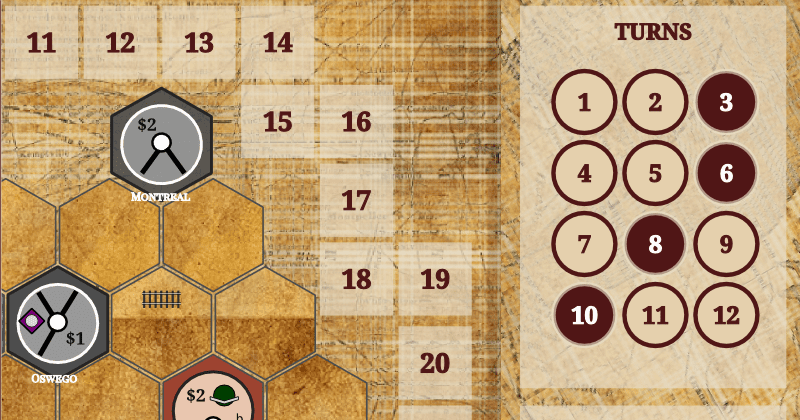 Rail Baron Rivals | Board Game | BoardGameGeek