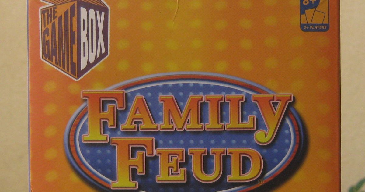 The Game Box: Family Feud | Board Game | BoardGameGeek