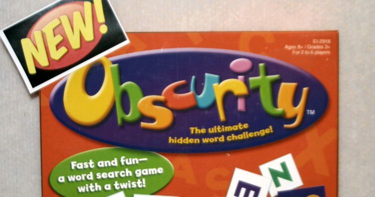 Obscurity | Board Game | BoardGameGeek