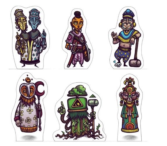 Faraway: Wooden Meeples | Board Game Accessory | BoardGameGeek