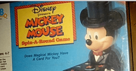 Mickey Mouse Spin-A-Round | Board Game | BoardGameGeek