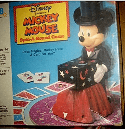 Mickey Mouse Spin-A-Round | Board Game | BoardGameGeek