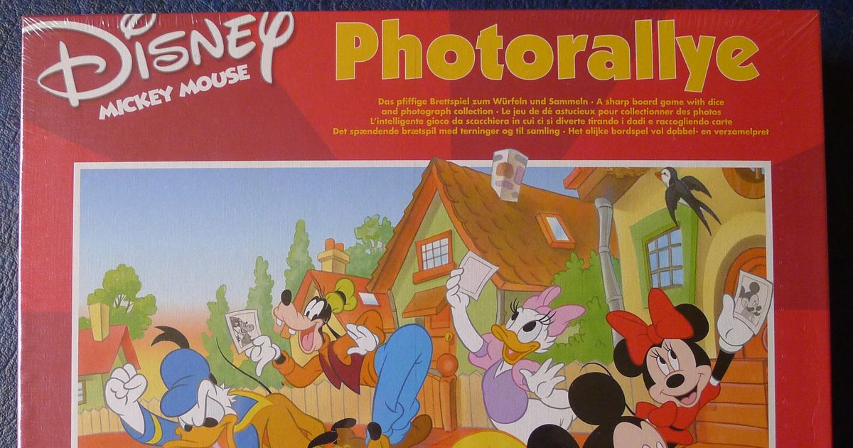 Disney Mickey Mouse: Photorallye | Board Game | BoardGameGeek