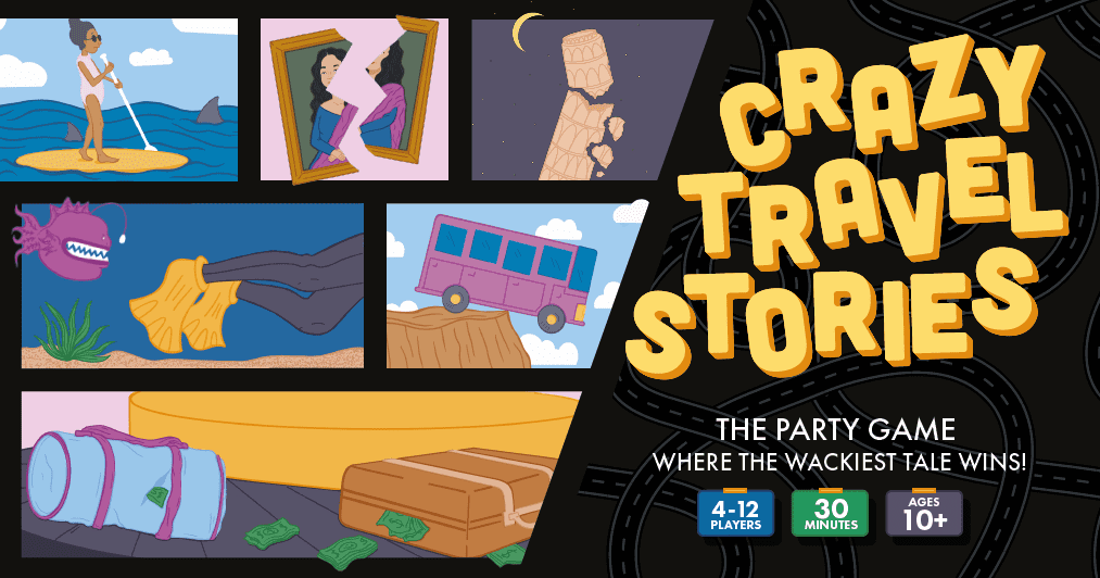 Crazy Travel Stories | Board Game | BoardGameGeek