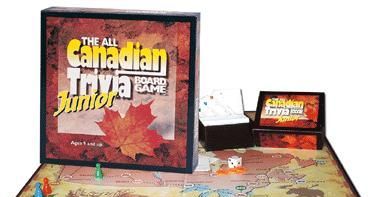 The All Canadian Trivia Board Game: Junior Edition | Board Game ...