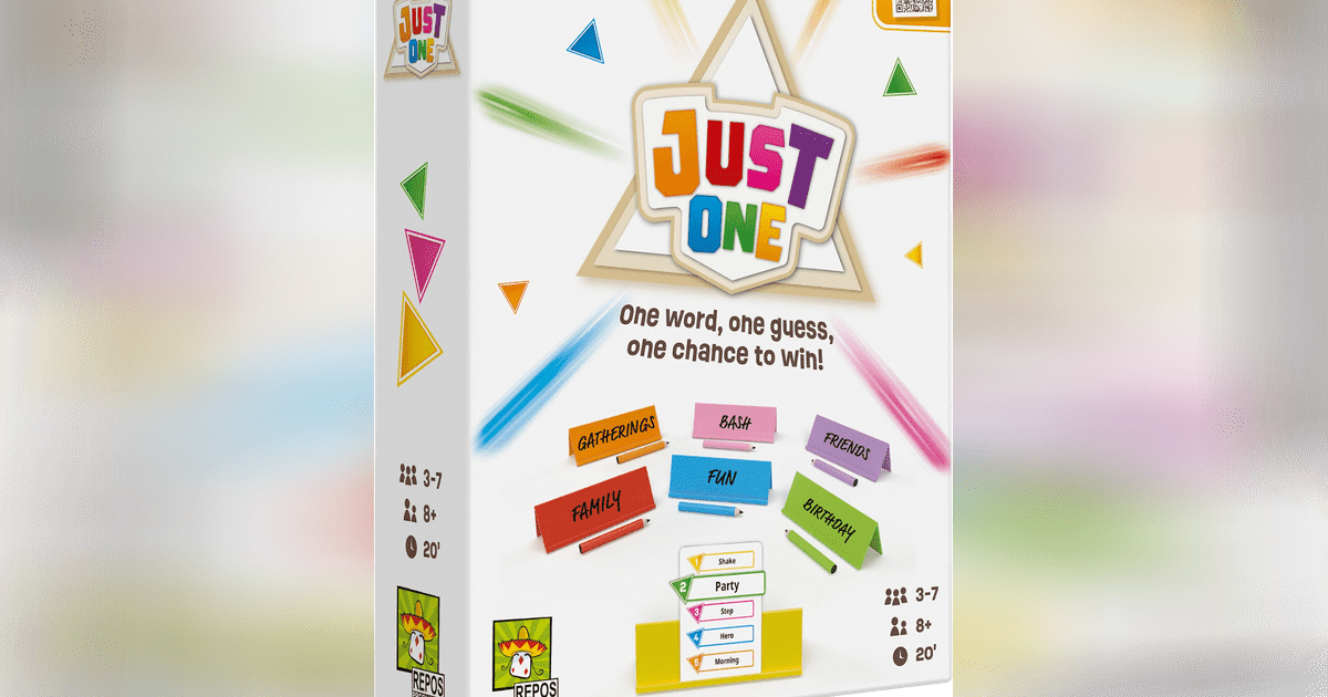 Just One: New Version | Board Game | BoardGameGeek