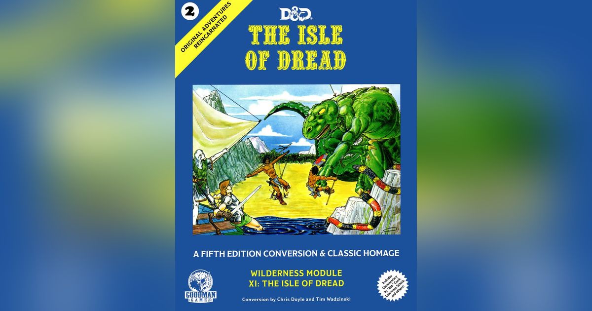 Original Adventures Reincarnated 2: The Isle of Dread | RPG Item | RPGGeek
